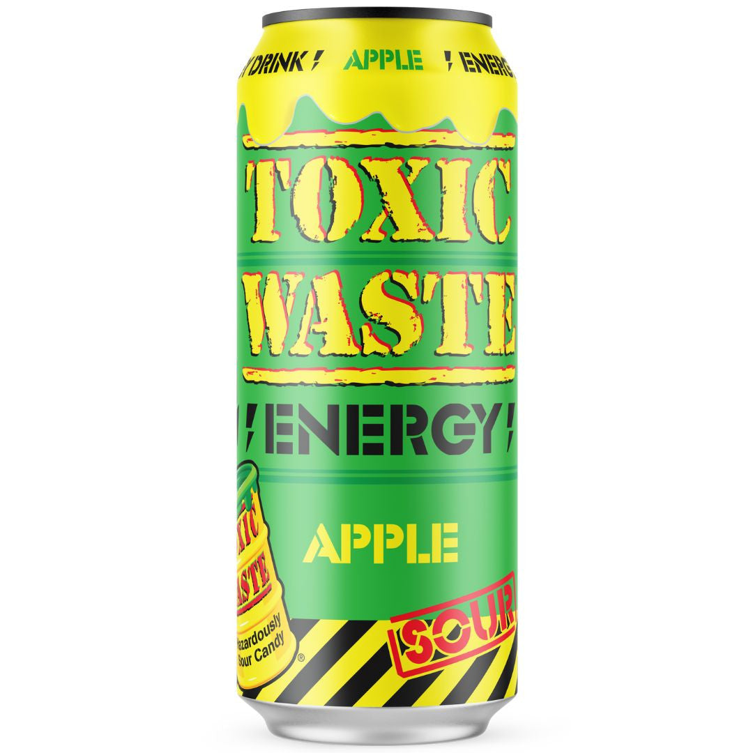 Toxic Waste Sour Apple Energy Drink 500ml – Best Of Britain